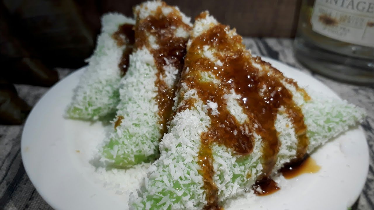 Cara mudah membuat lupis ketan putih kenyal & enak || resep lupis ketan ...