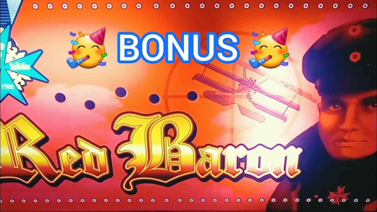 Vintage SLOTS | RED BARON | BONUS - YouTube