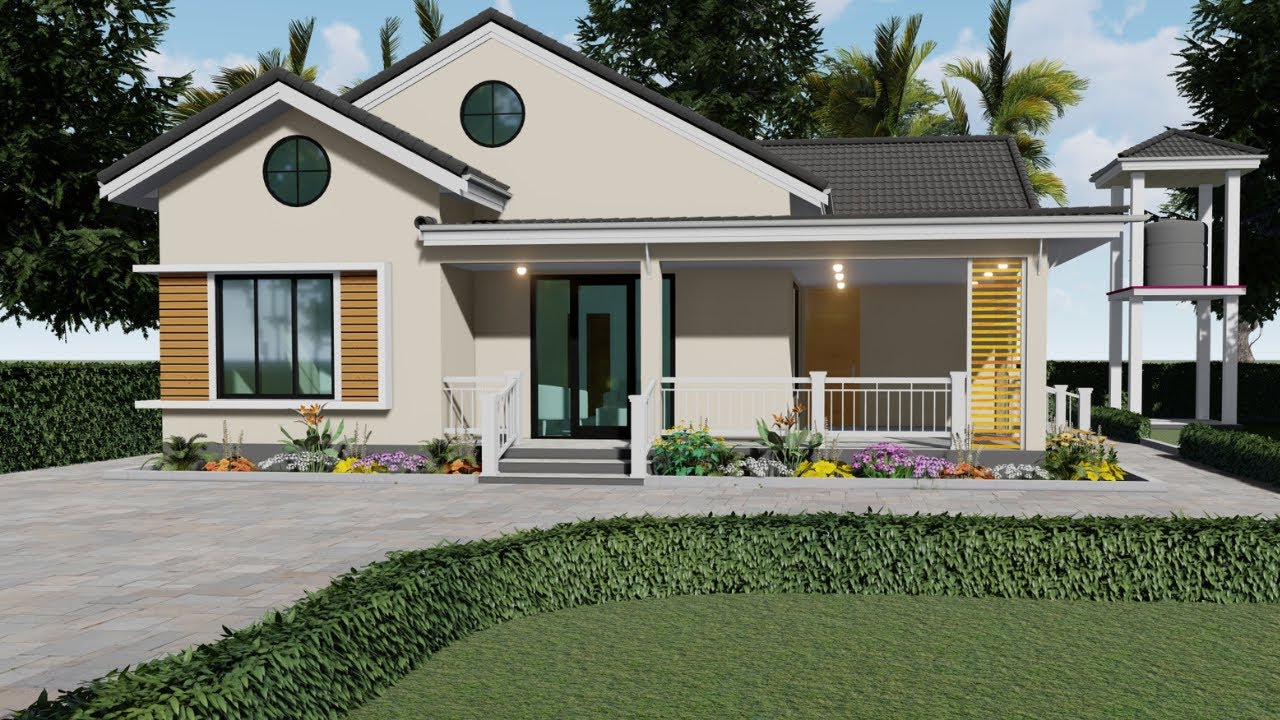 Most Stunning 3-Bedroom House Design Tour! [With Floor Plan] - YouTube