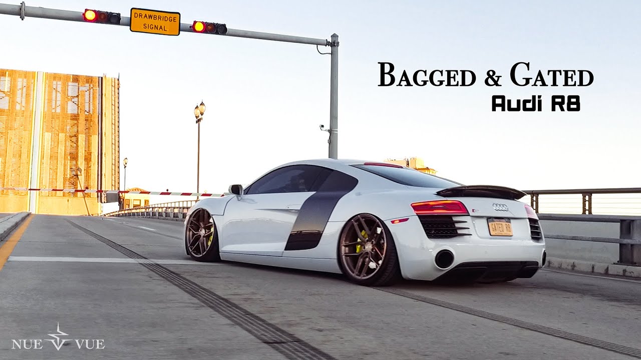 Bagged & Gated Audi R8 | 4K - YouTube