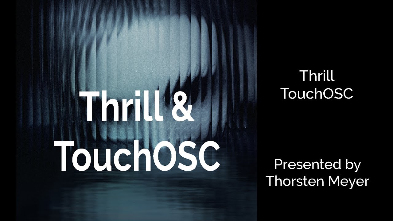 Thrill from Native Instruments setup: Recording TouchOSC data in Cubase ...