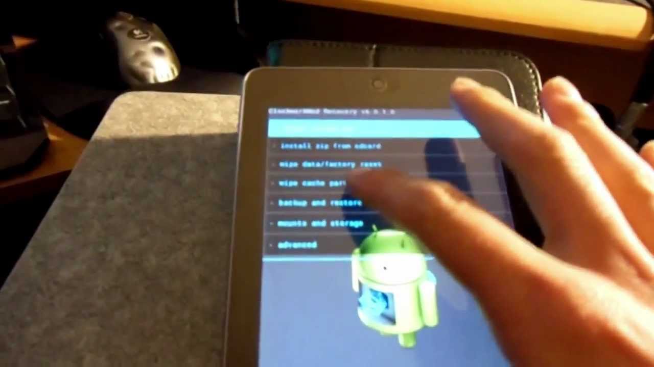 How to Root and Install CyanogenMod 10 on Nexus 7 - YouTube