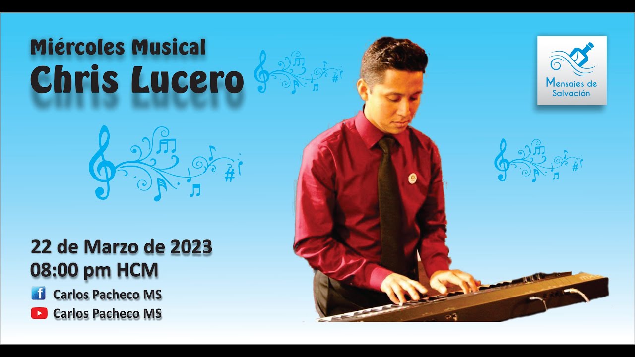 Entrevista a Chris Lucero. Miércoles Musical 22 de marzo de 2023 - YouTube