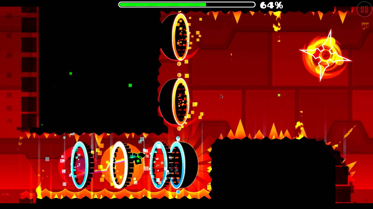 Geometry Dash: Level 20: [☣DEMON] Deadlocked (ALL COINS / ★15) - YouTube