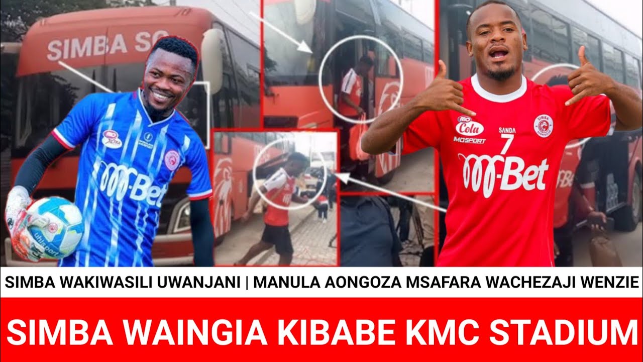 TAZAMA SIMBA WALIVYO INGIA UWANJANI,MANULA,MUTALE USO KWA USO JOHN BOKO ...