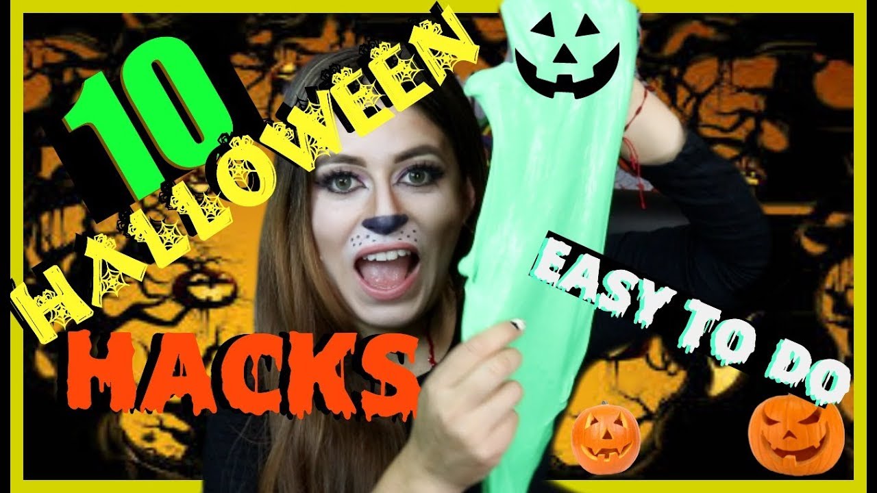 10 EASY DIY HALLOWEEN LIFE HACKS YOU NEED TO TRY - YouTube