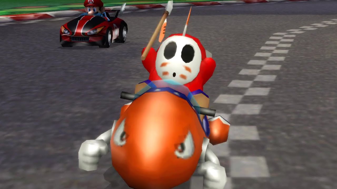 Spear Guy in Mario Kart Wii - YouTube