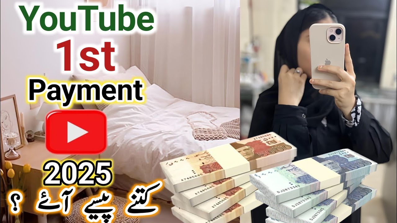 My First Payment from YouTube | Youtube Income | My YouTube journey ...