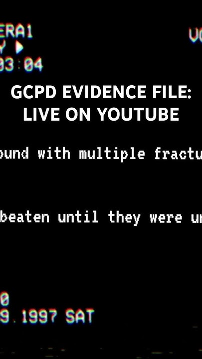 Gcpd Evidence file is now live on YouTube! #batman #dccomics # ...