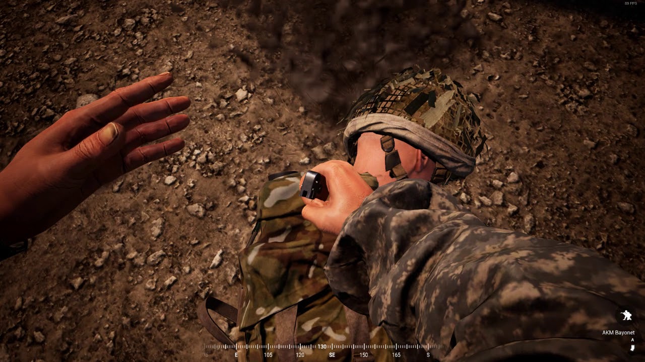 Insurgent takes over english weapon - YouTube