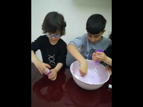 Canavar ikizler slime yapıyoruz