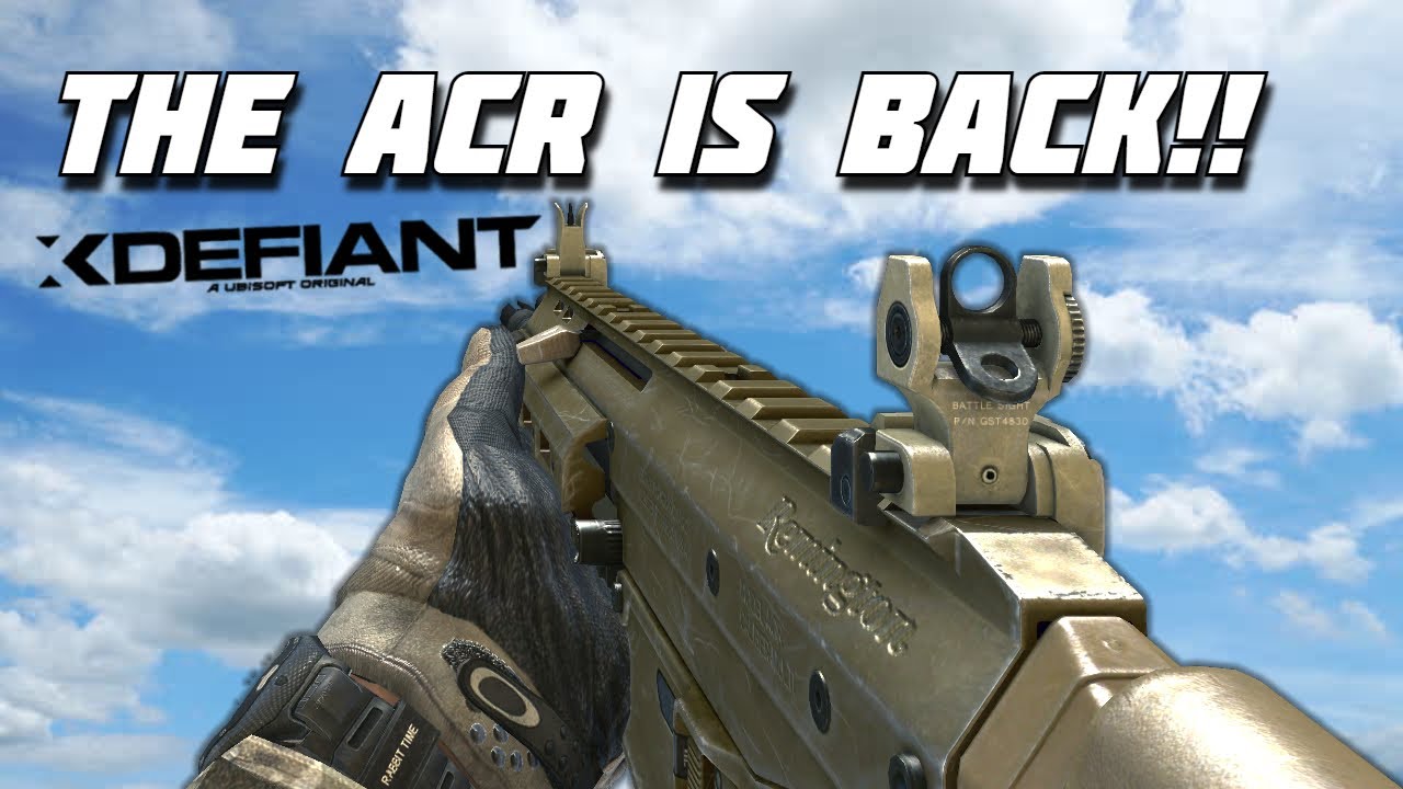 *NEW ACR BUILD* XDefiant Brought the OG ACR BACK 😱 (Best Class ACR ...