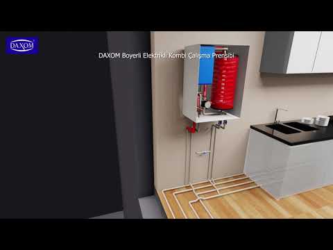Boylerli Elektrikli Kombi Çalışma Prensibi (Sesli Anlatım) Daxom