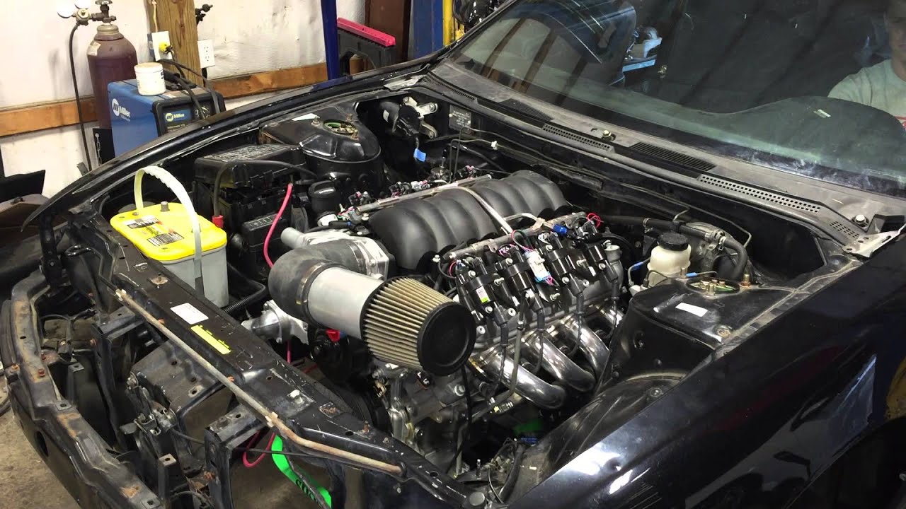 Speartech 240LSX First Start - 1995 Nissan 240SX LSX LS3 S14 - YouTube