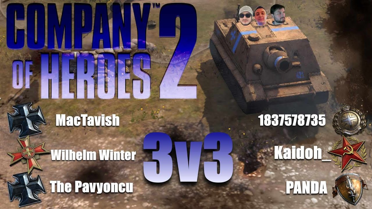 ACROSS THE RHINE - COH2 3V3 - YouTube