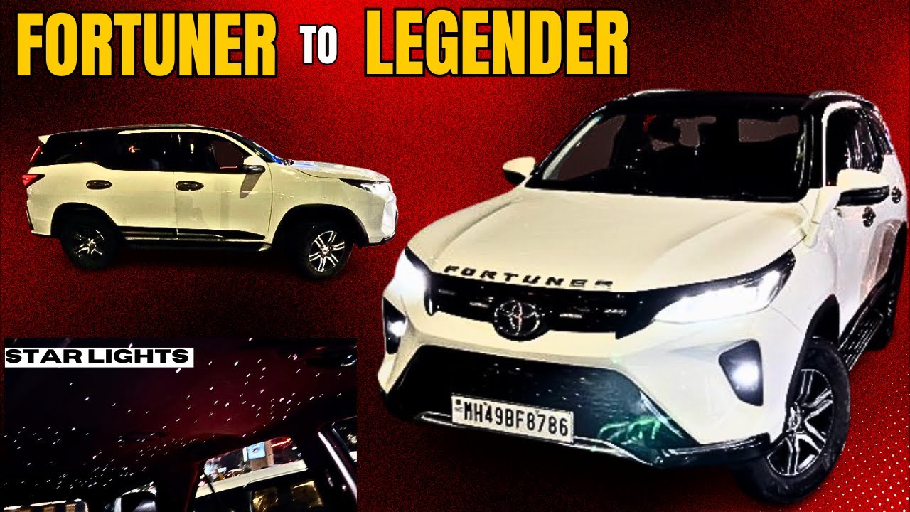 Old Fortuner Converted to New Fortuner | Body Kit Fortuner Legender ...