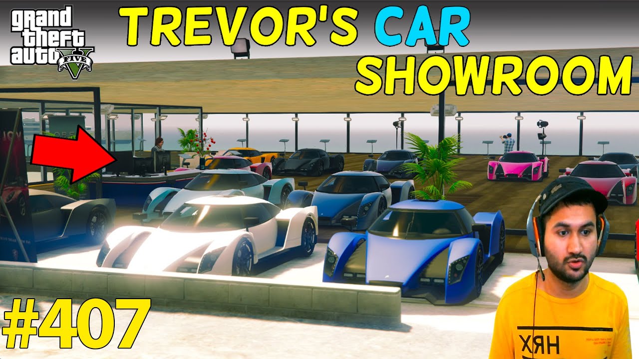 GTA 5 : TREVOR'S NEW EXPENSIVE CAR SHOWROOM IN LOS SANTOS | GTA V ...