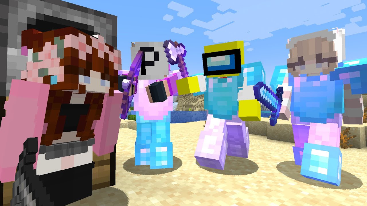 Minecraft Speedrunner VS 3 Hunters REMATCH - YouTube