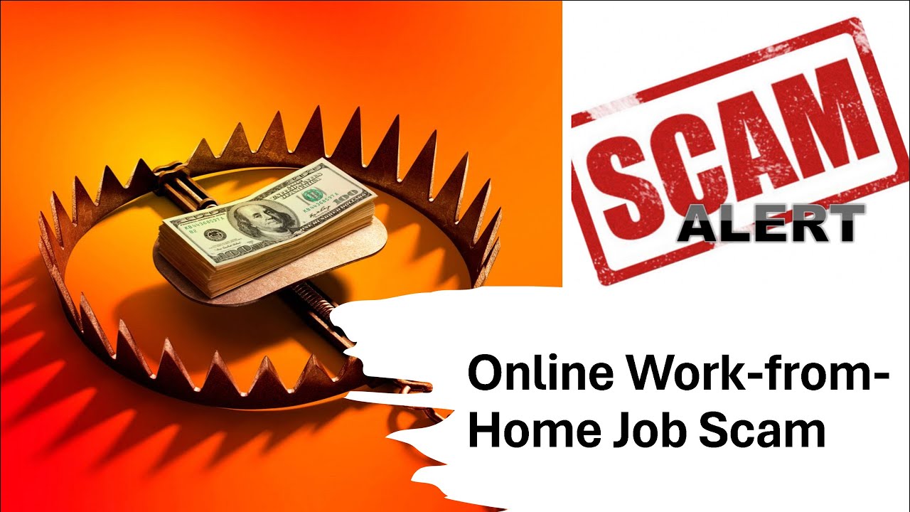 ALERT! Online Work-from-Home Job Scam. Be Careful! - YouTube