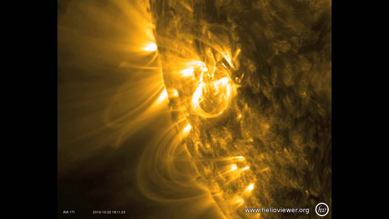 Flare, flare, Flare - M5.0-class + X1.8-class solar flares (Oct 22/23 ...