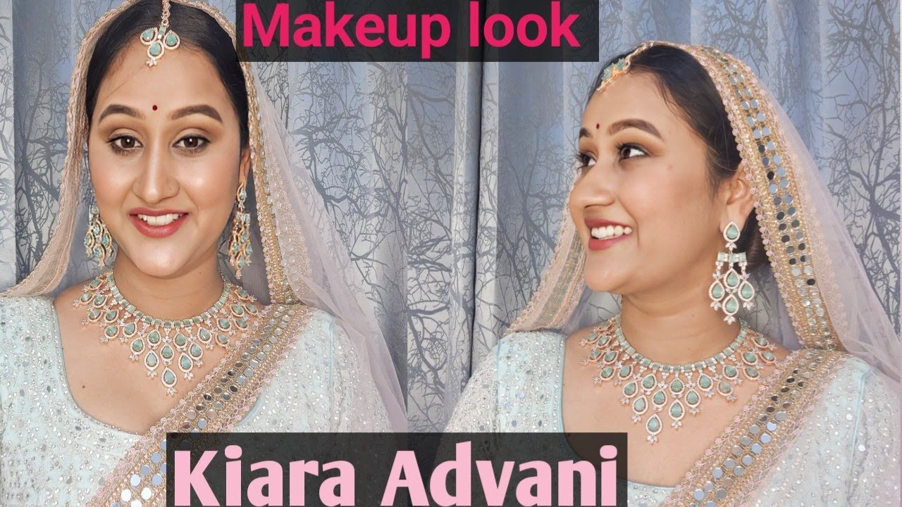 Kiara Advani inspired Makeup Look ️ Settle Makeup Look☺️ - YouTube