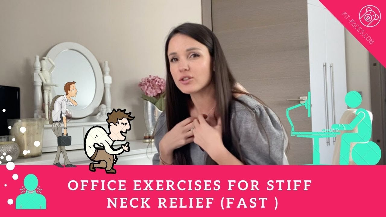 Office Exercises For Stiff Neck Relief (3 Fast and Effective Poses ...