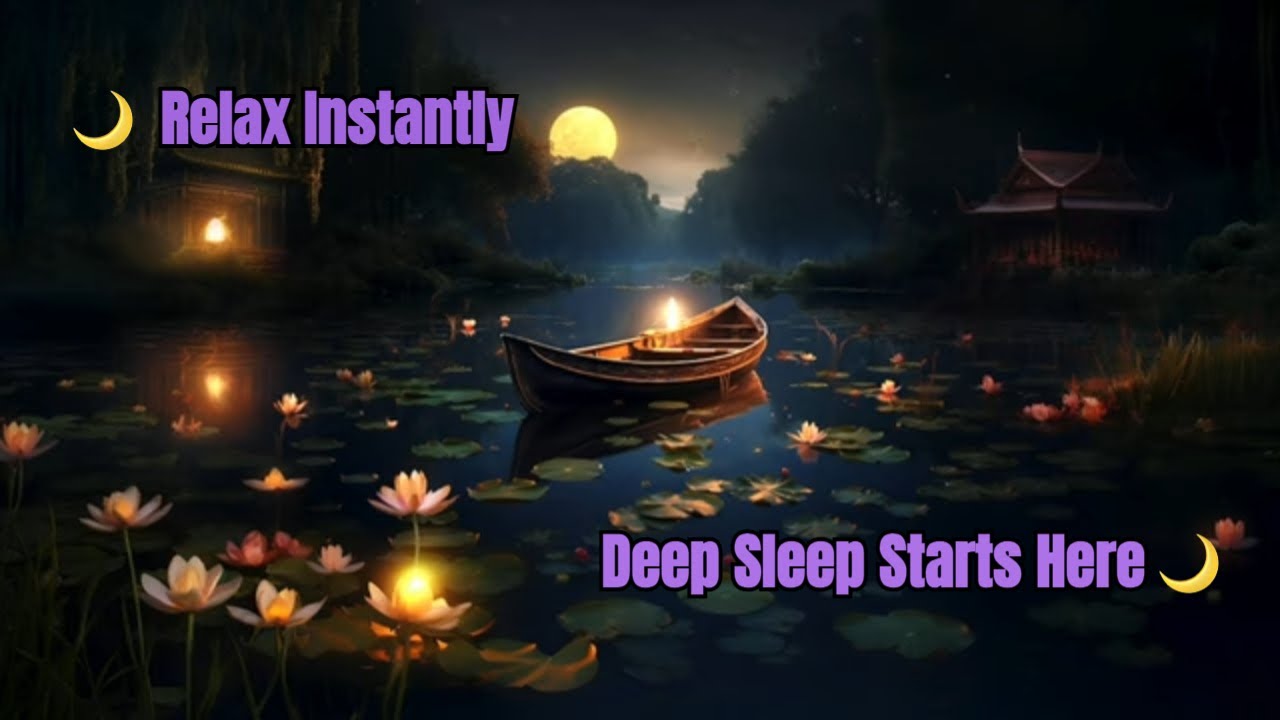 Fall Asleep Instantly: Calm Night Pond Sounds for Deep Sleep ...