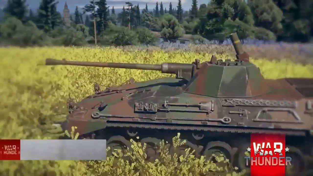 Begleitpanzer 57 AIFSV [War Thunder update 1.73 Vive la France ] - YouTube