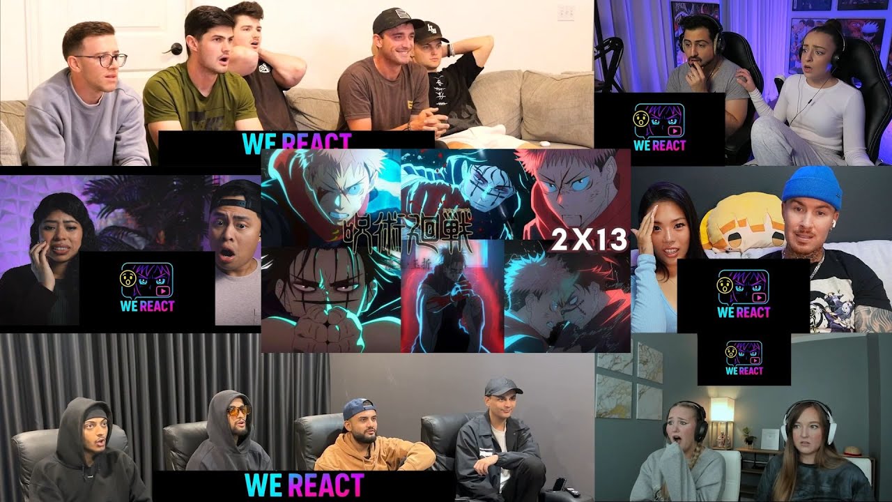 Jujutsu Kaisen Season 02 Episode 13 | Reaction Mashup #anime # ...