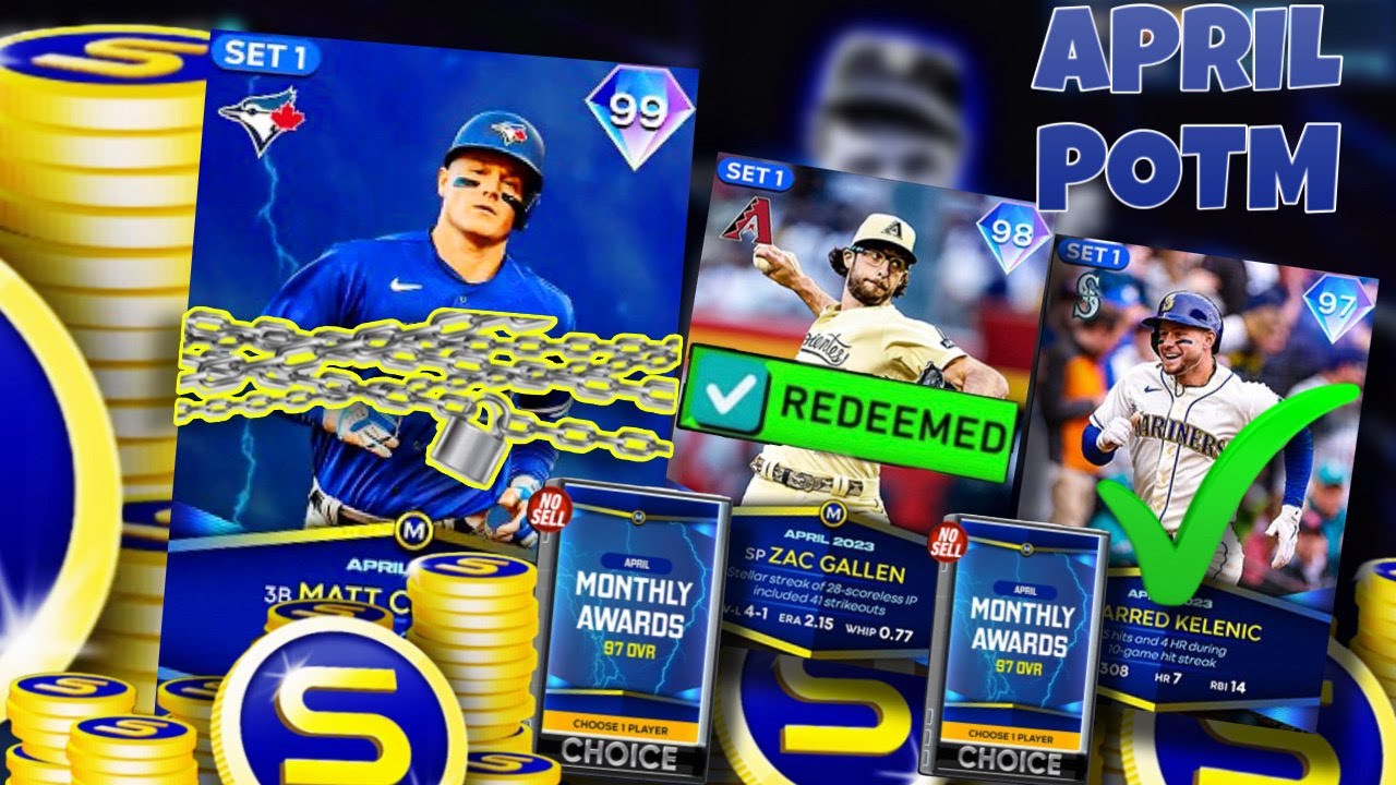 *NEW* April POTM Program is STACKED!! *BEST* CARDS IN THE GAME!! MLB ...