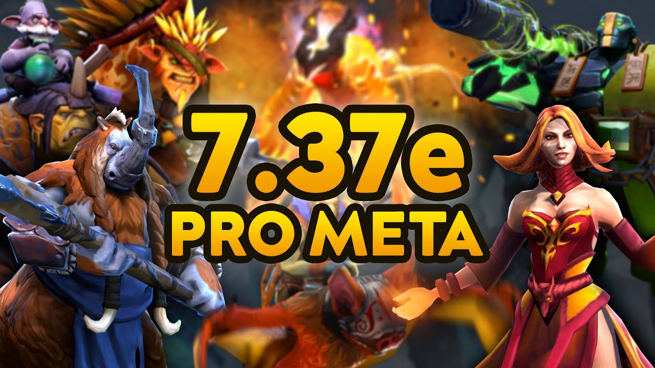 The BEST Pro Meta Heroes | Dota 2 7.37e - YouTube