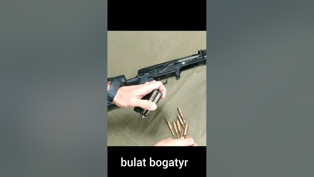 Снаряжение магазина СВД патронами Снайперская Винтовка Драгунова # ...