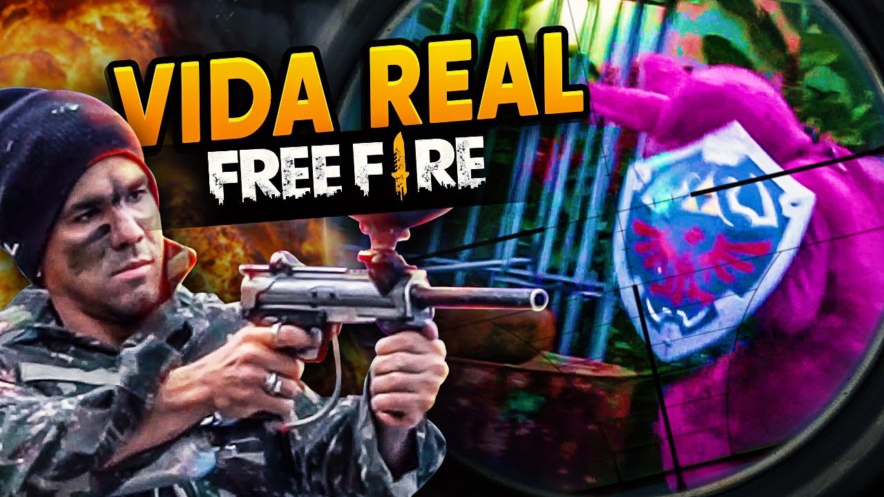 QUEM GANHOU?? JOGAMOS FREE FIRE NA VIDA REAL E DEU CERTO!! - YouTube
