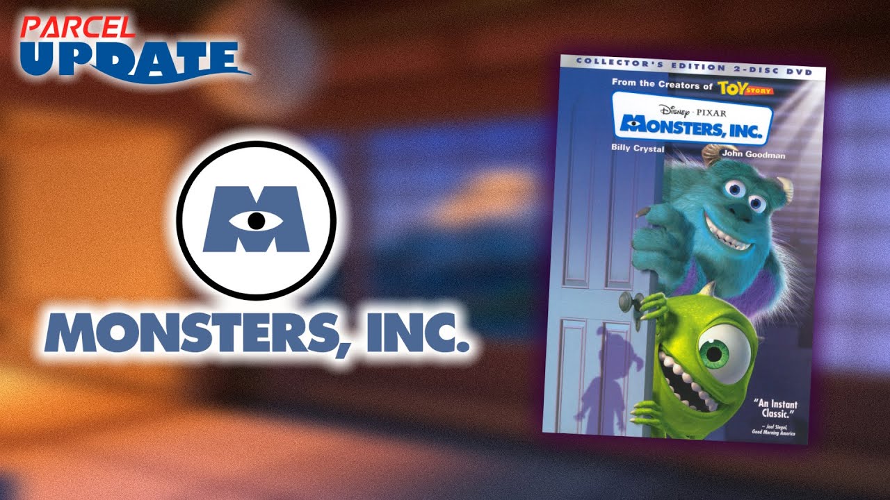 [Parcel Update] Monsters, Inc. (2002 DVD) - YouTube