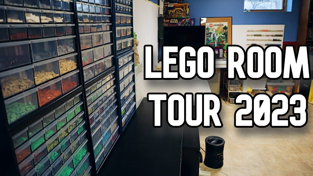 LEGO Room Tour 2023 - YouTube