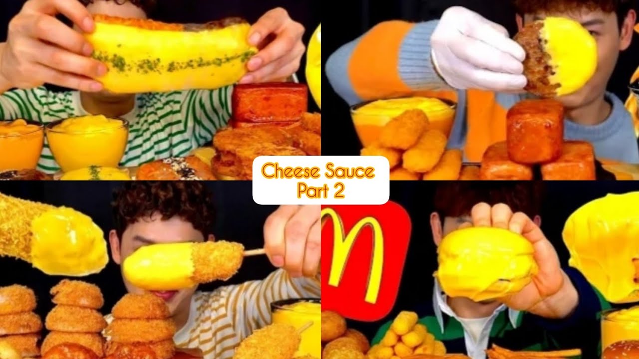 ASMR | Bonggil and his Çheese Sauce | Part 2 | MuKbang Compilation ...