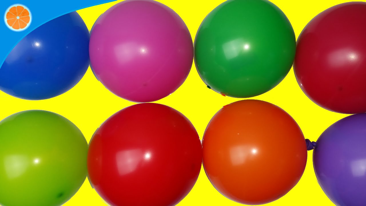 Learn colors with Popping Balloons| Balloons and surprises | Blue ...