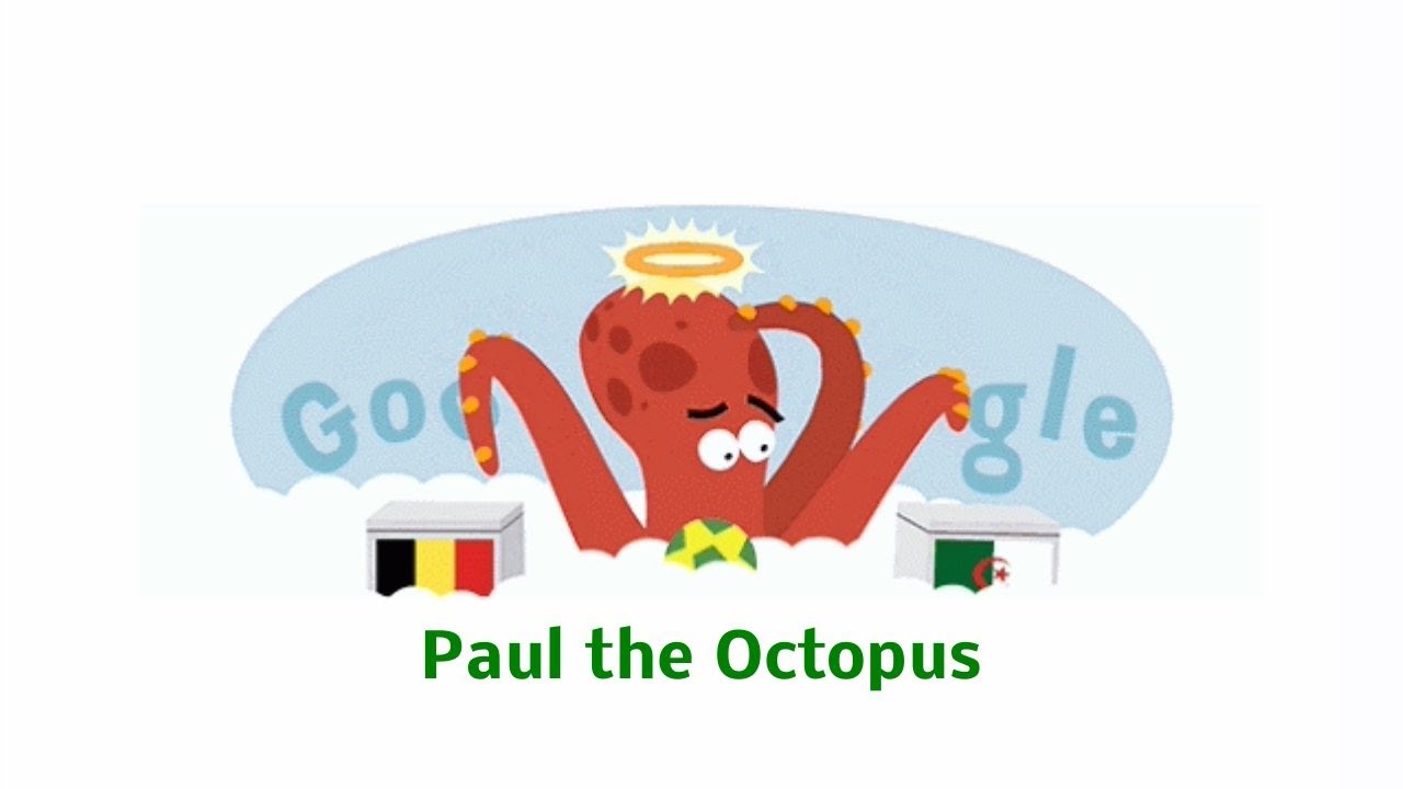 Belgium vs Algeria FIFA World Cup 2014 Paul the Octopus Doodle #14 ...