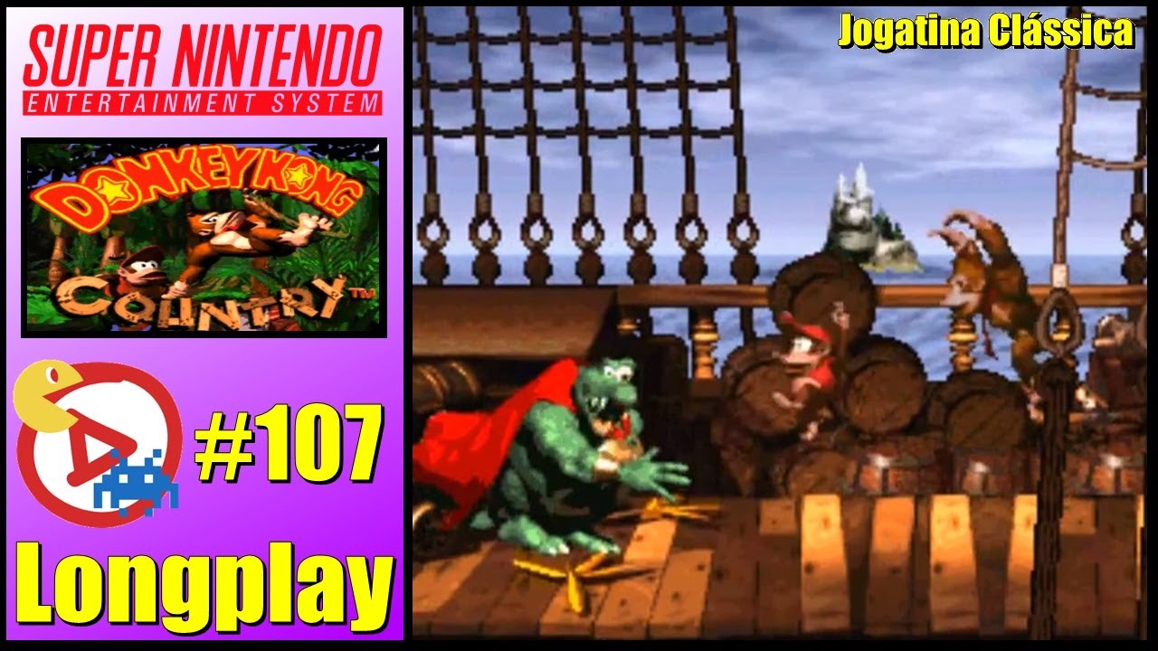 SNES Longplay Donkey Kong Country - 101% - YouTube