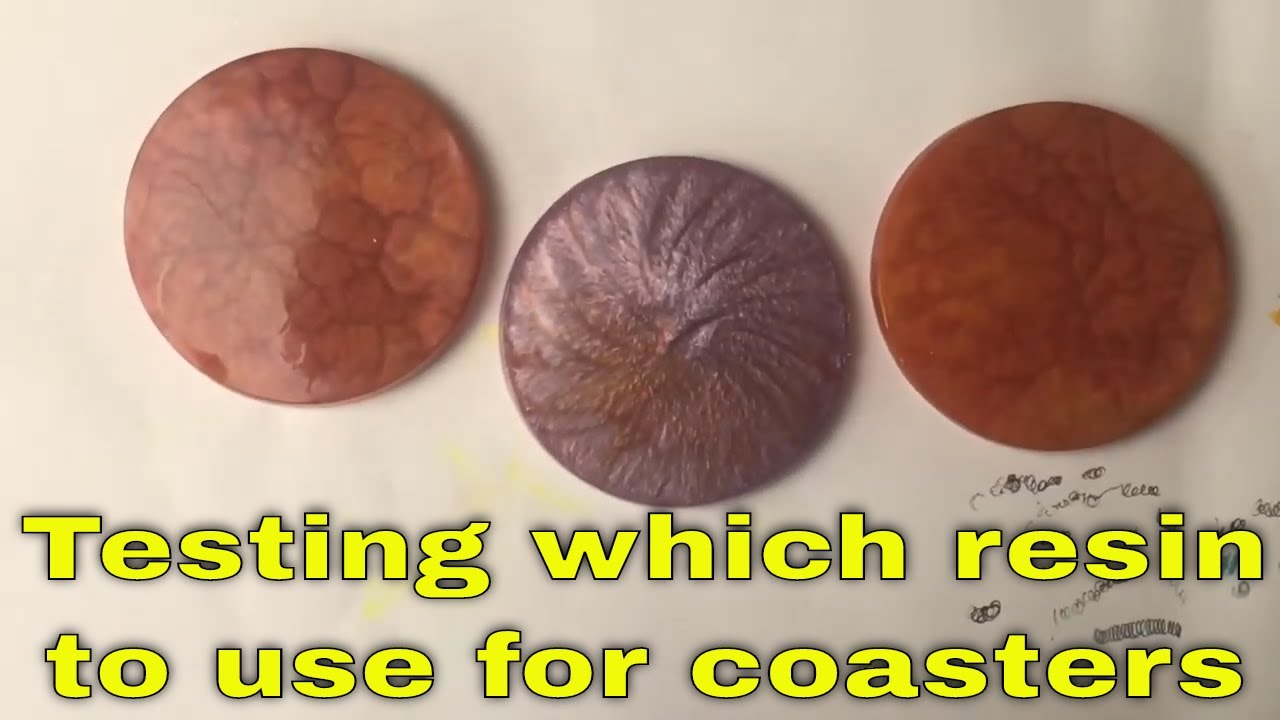 Which Resin to use for Coasters - YouTube