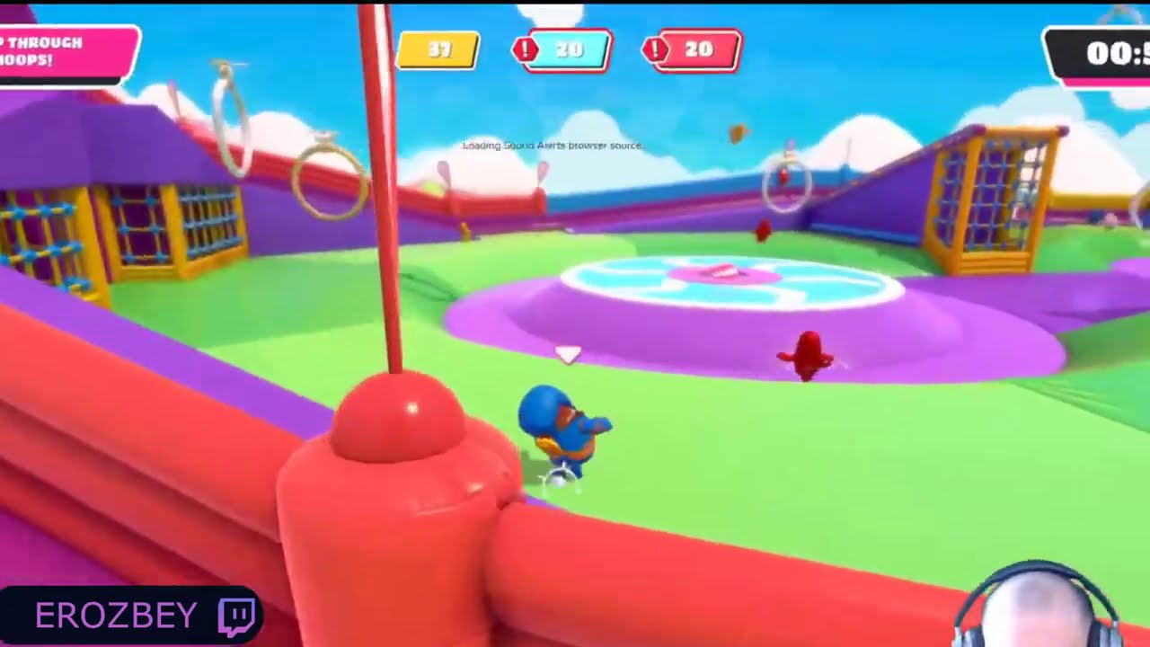 A flying guy in Fall Guys! - YouTube