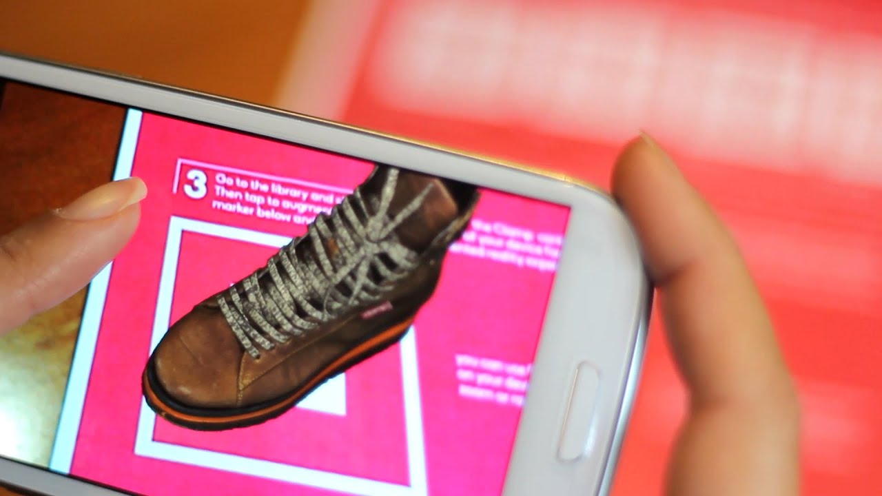 Clamp Shoes Augmented Reality - YouTube