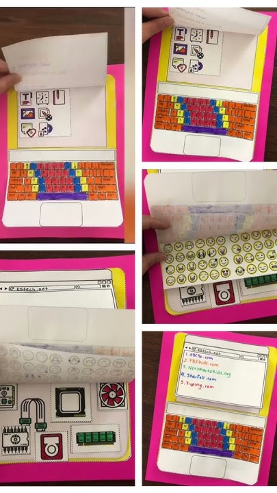 Students absolutely love building their own paper computers! - YouTube