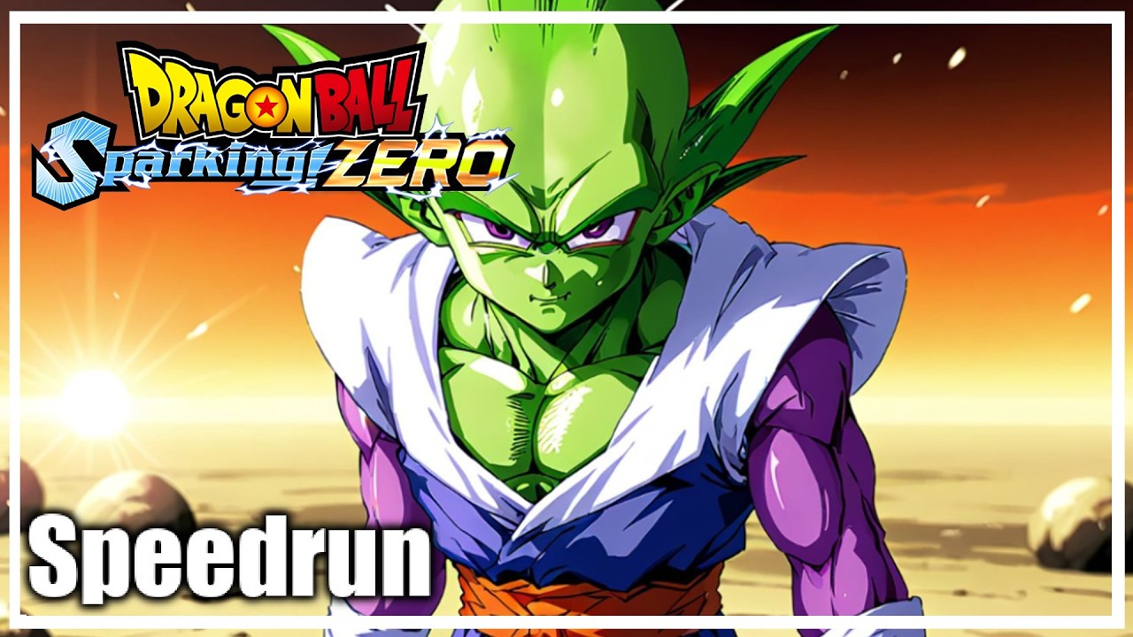 DRAGON BALL: Sparking! ZERO Speedrun (Piccolo's Saga) - YouTube