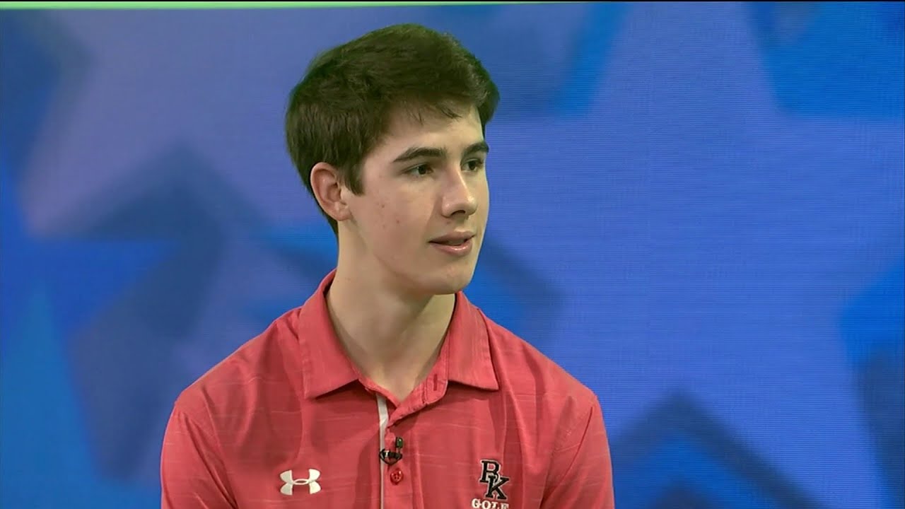 Patrick Tucker honored as All-Star Athlete - YouTube