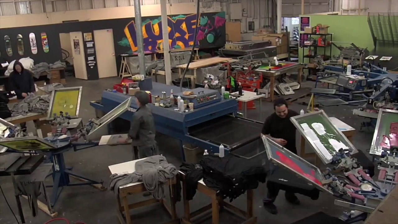 MSC Print House Screen printing Seattle - YouTube