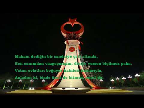ÖLÜMSÜZ KAHRAMAN (SESLİ ŞİİRLERİM) - Şehitler Ölmez Vatan Bölünmez!
