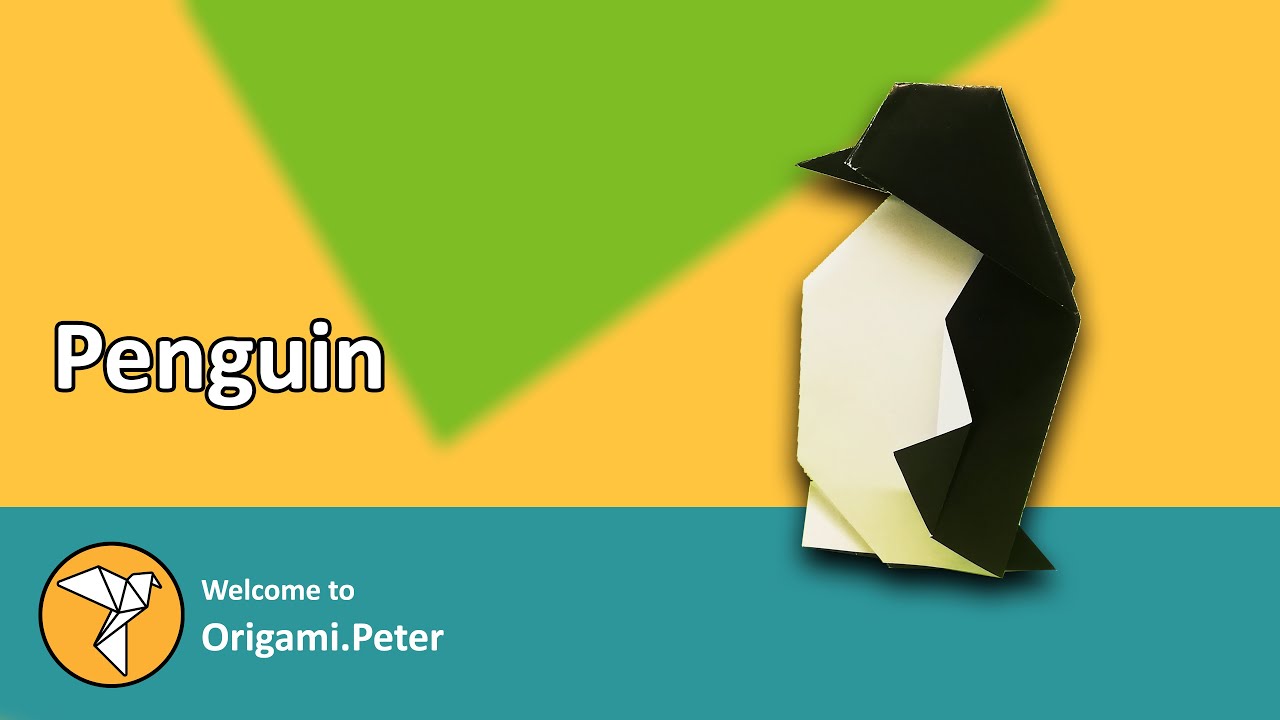How to make Penguin Origami - YouTube