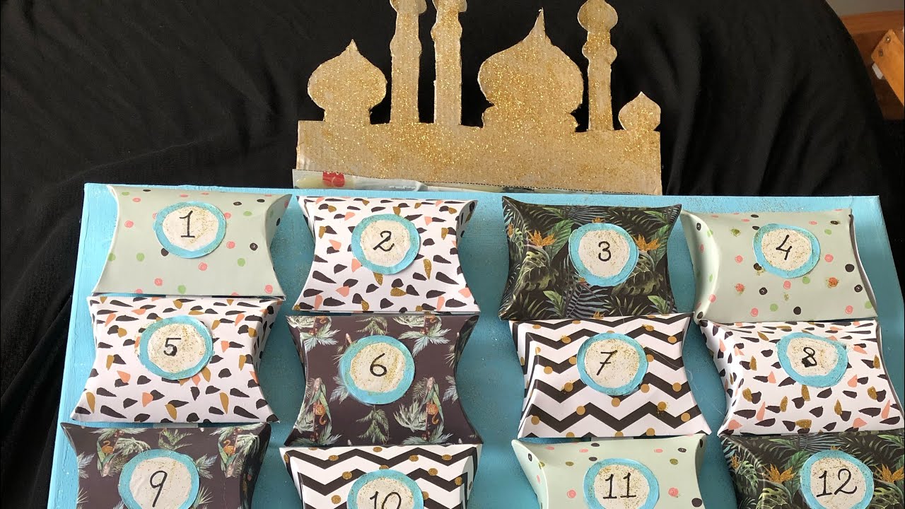 Ramadan Kalender maken ! Ramadan 2020 Calender diy - YouTube