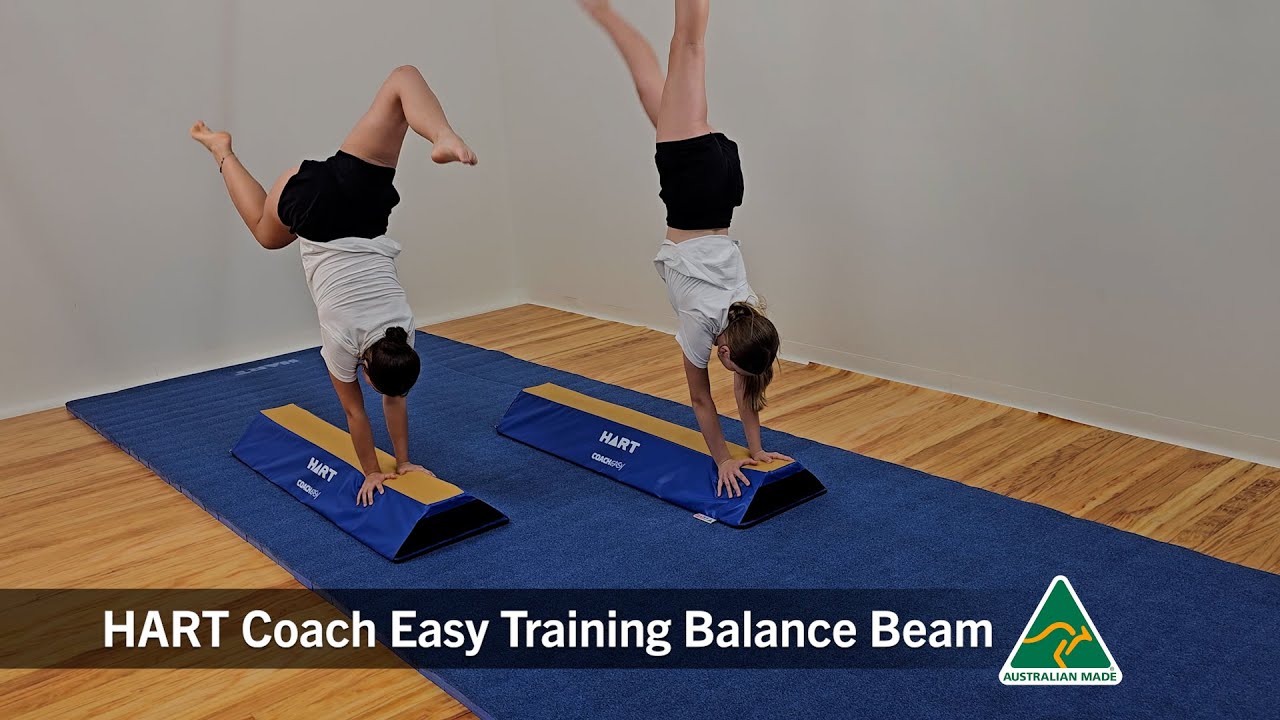 HART Coach Easy Training Balance Beam Two Piece - YouTube